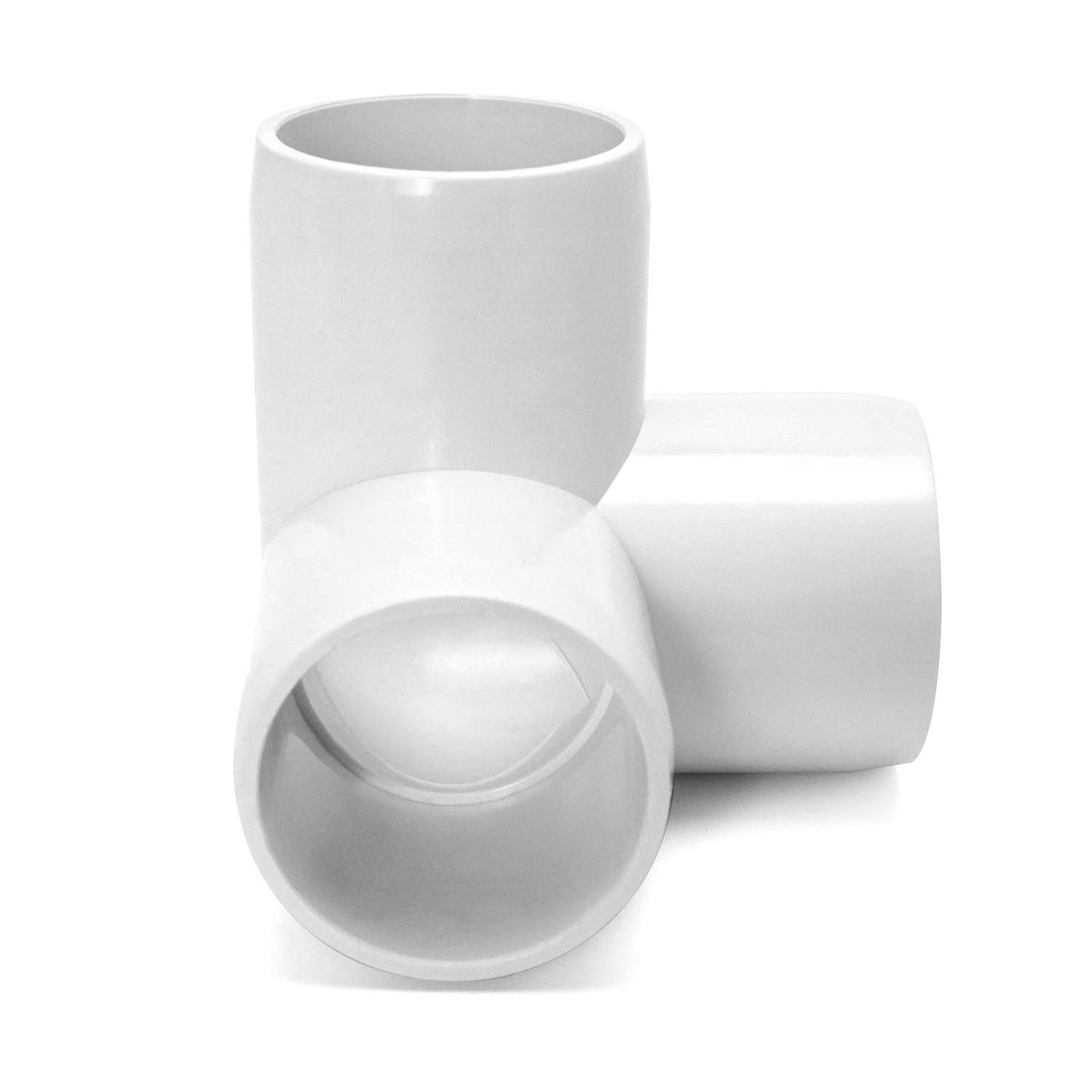 Snapklik.com : 3 Way 1/2" Tee PVC Fitting Elbow,12Pack PVC Fitting ...
