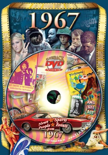 Amazon.com : 1967 Flickback DVD Greeting Card: Great Birthday or Great ...