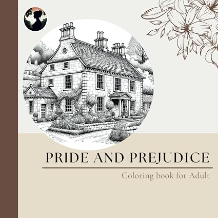 Amazon.com: Pride and Prejudice: Coloring book for Adult: 9798872194132 ...