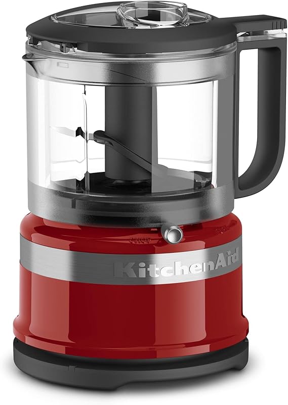 KitchenAid KFC3516ER 3.5 Cup Mini Food Processor, Empire Red : Amazon ...