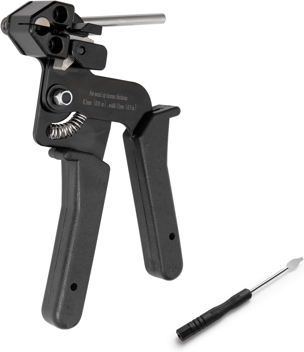 Amazon.com: Cable tie gun, stainless steel tie fastener packaging tool ...