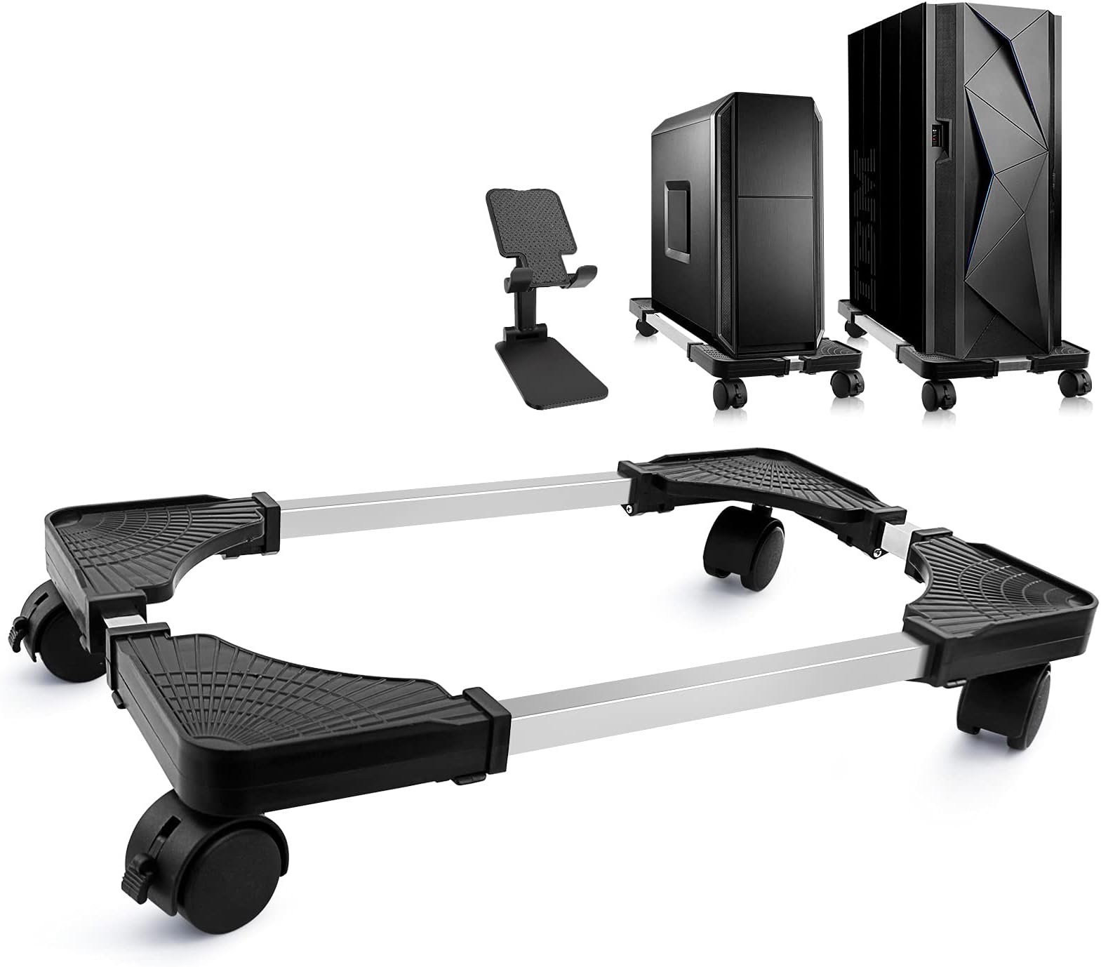 Amazon.com: LABOBOLE Computer Tower Stand - Adjustable PC Stand for ...