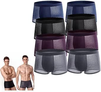 Anomocia 8Pcs Box Hero Mens Underwear - Boxhero Boxer Briefs Boxer ...