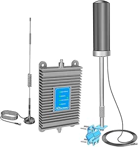Cell Signal Booster for Cars, RVs, Trucks, Boosts 5G 4G LTE Supports ...