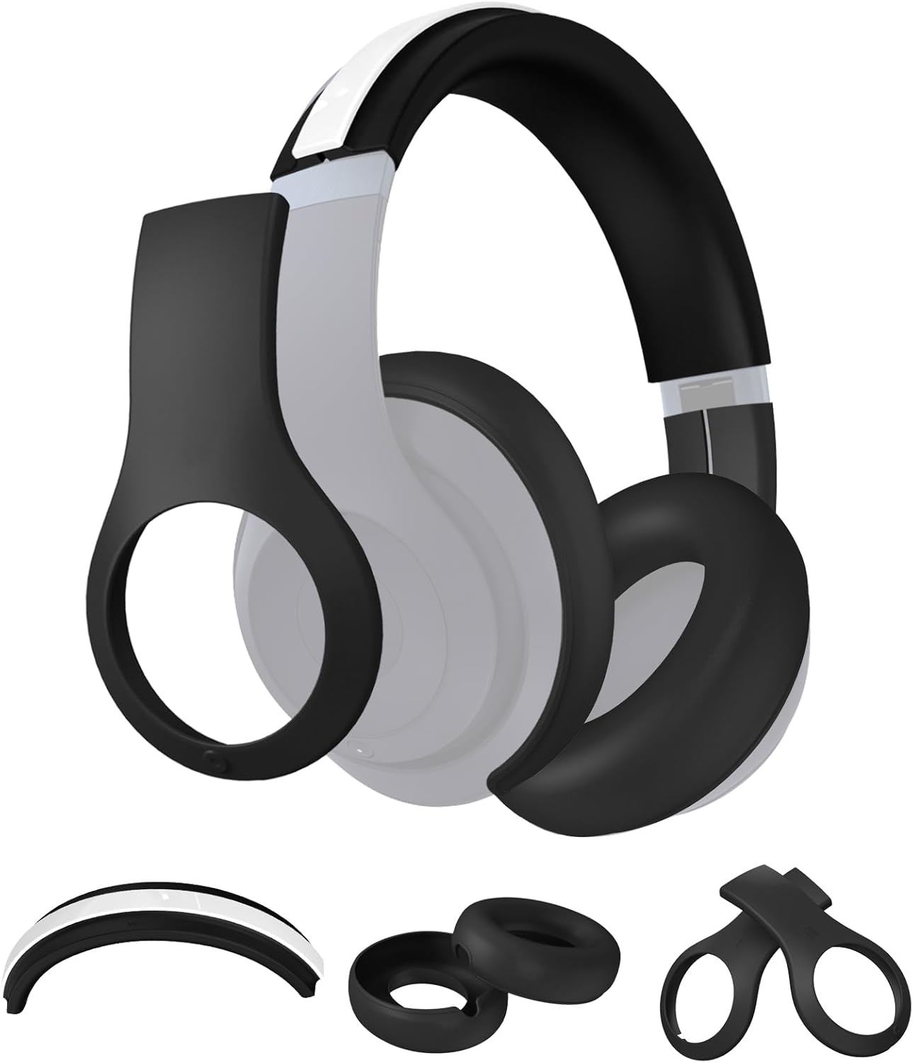 Amazon.com: [3 in 1] WADVCU Accessories Silicone Case Cover for Beats ...