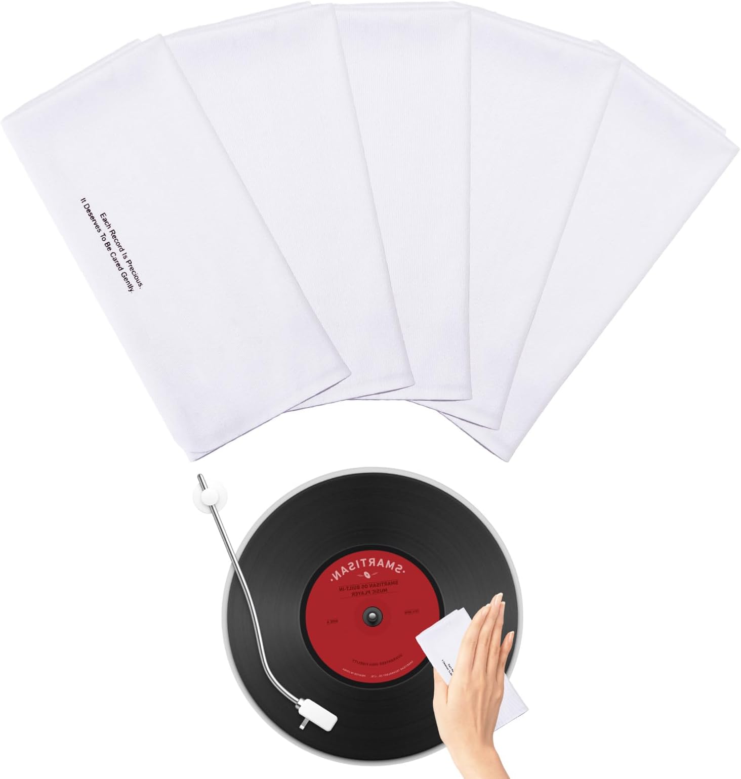 Record Cleaner for Vinyl 5 pack Anti-static Cleaning Kit Gently Ultra ...