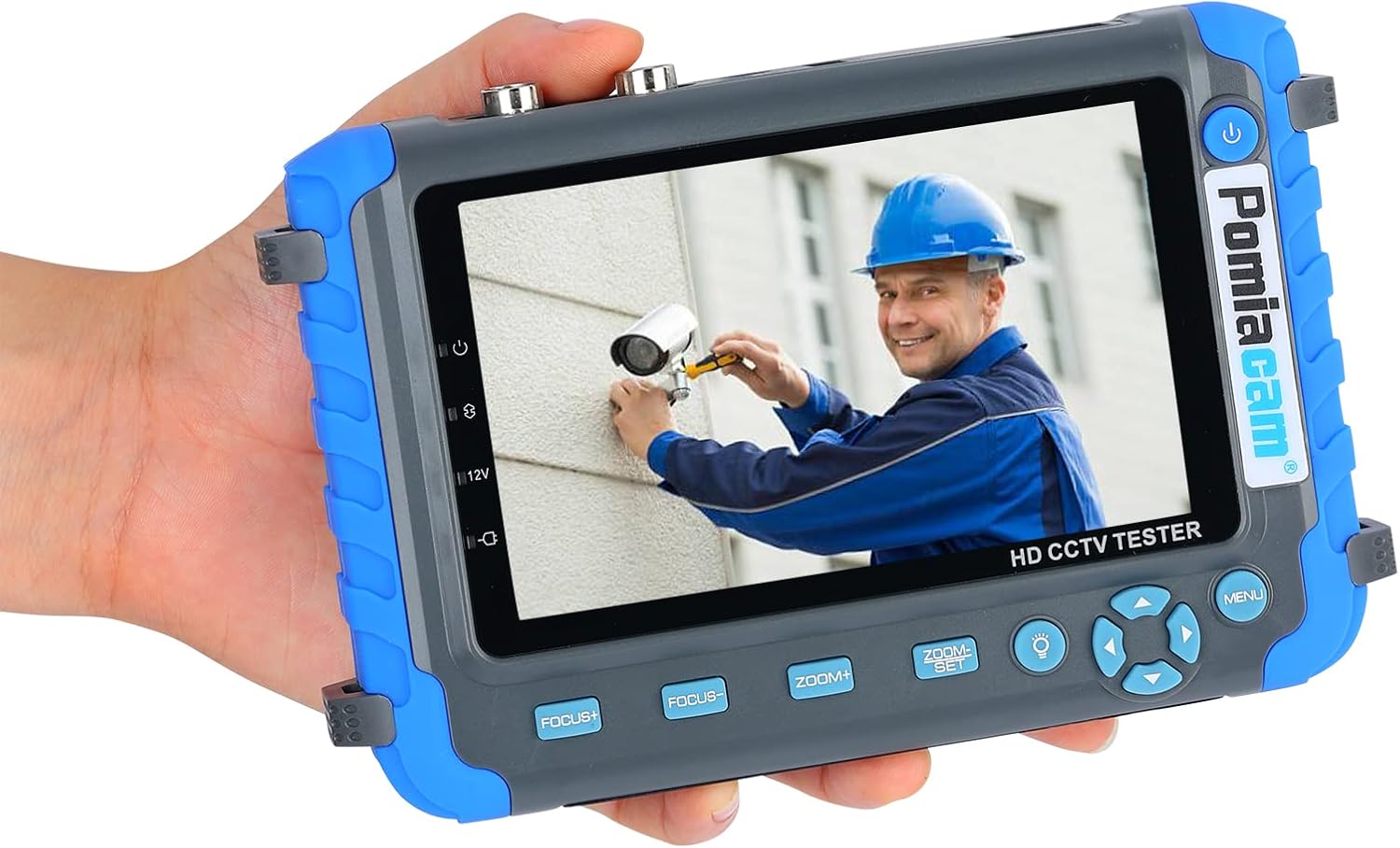 Amazon.com : HD Coaxial Camera Tester CCTV Tester Monitor IV8C Support ...