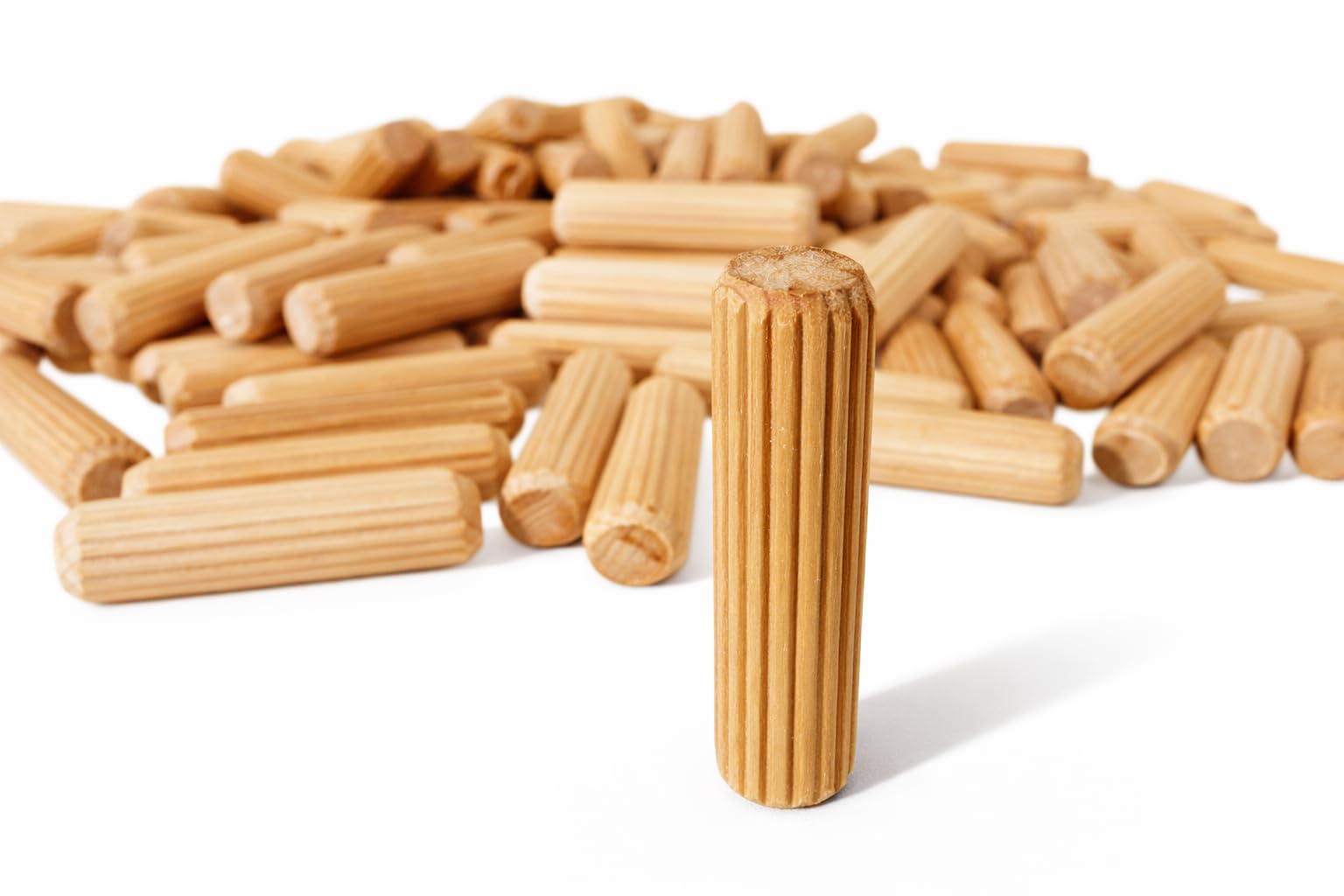 Fluted Beech Dowels