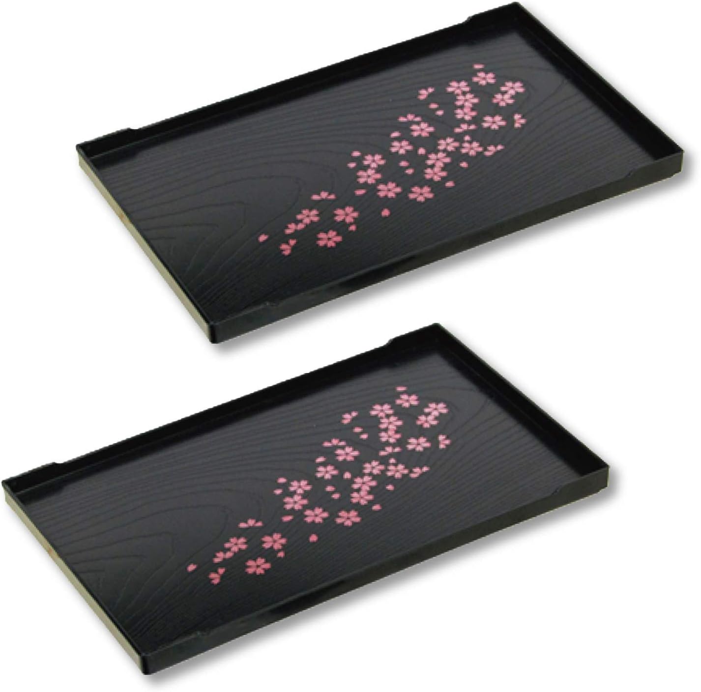 Amazon.com | Cherry Blossom Pattern Tea Serving Tray, Japanese Style ...