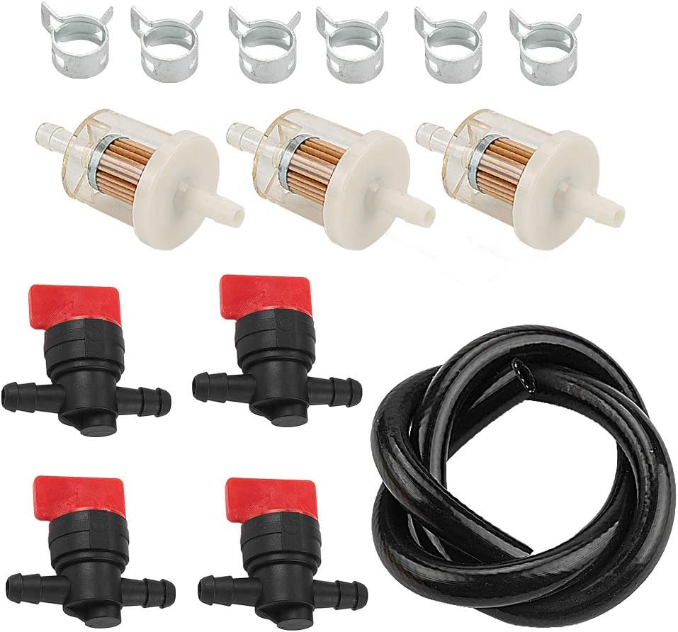 1/4 Hipa 1/4 Inch Inline Straight Fuel Cut Off Shut Off Valve For BS ...