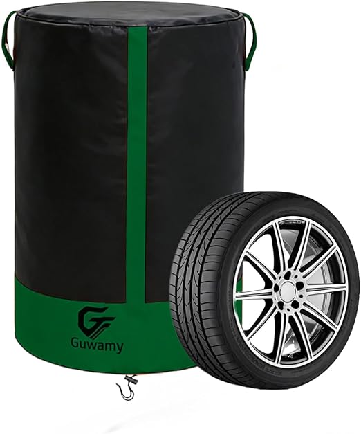 Amazon.com: Waterproof Tire Storage Cover – Dust-Proof, Universal Tire ...