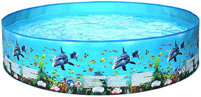 Nuwani 50“ Portable Swimming Pools for Kids Toddlers, Large Dogs Cats ...