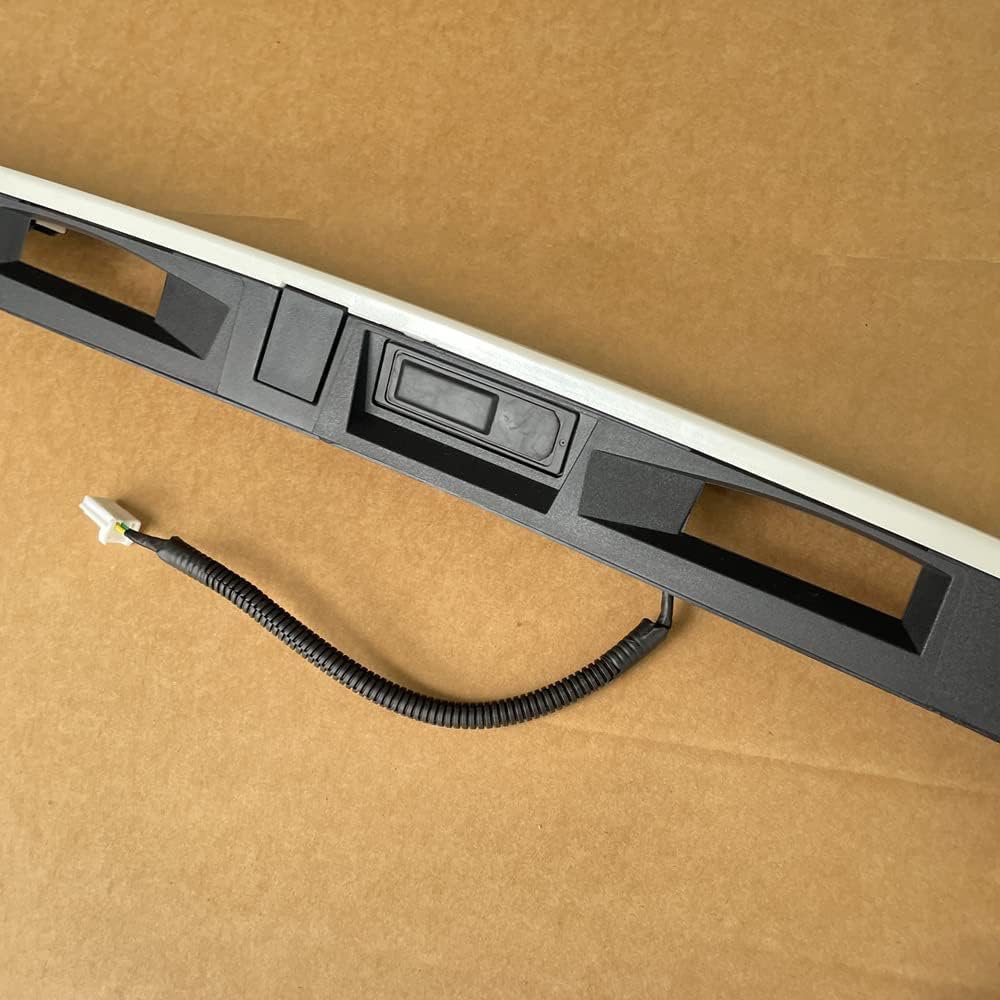 HUYILUN0104 Acabado de guarnición de puerta trasera pintada en blanco ...