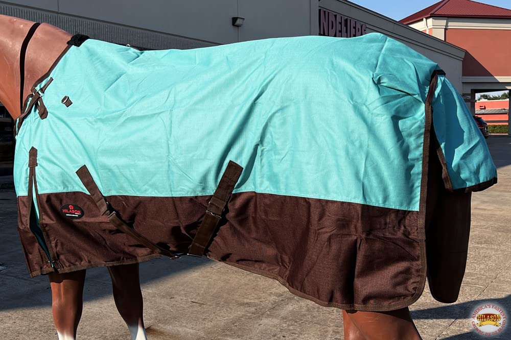 Snapklik.com : 1200D Turnout Light Winter Waterproof Rain Sheet Horse ...