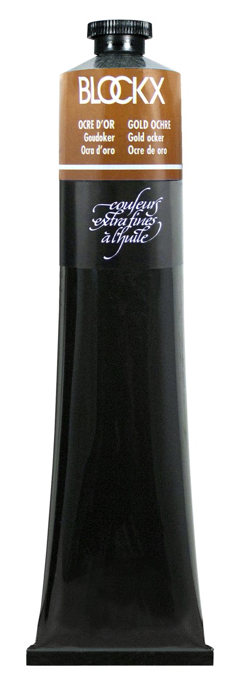 Amazon.com: Blockx Golden Ochre Oil Paint, 200ml Tube