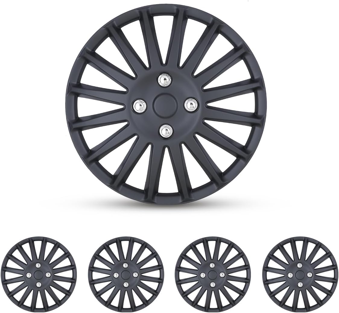 Amazon.com: I1MOTOR 16'' Hubcaps Set of 4 16 Inch Wheel Rim Cover ...