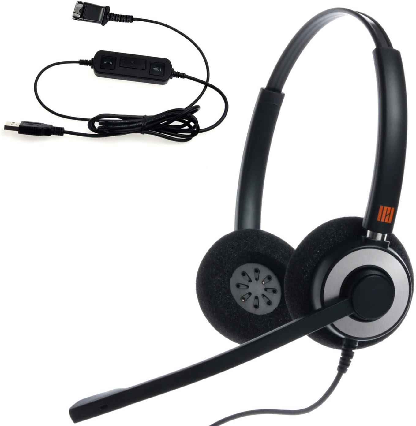 Amazon.com: YBS Andrea Communications (NC-185VM USB) On-Ear Stereo ...