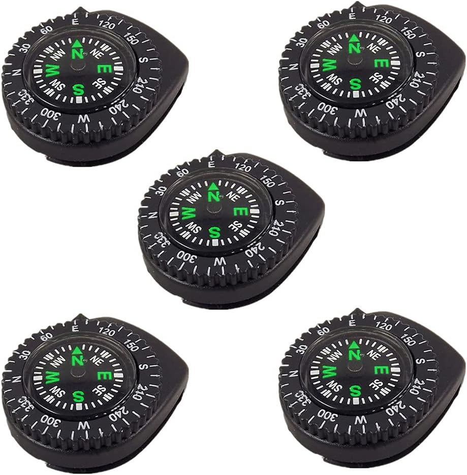Amazon.com: BELOWSYALER Compass 5Pcs Detachable Compass Waterproof ...