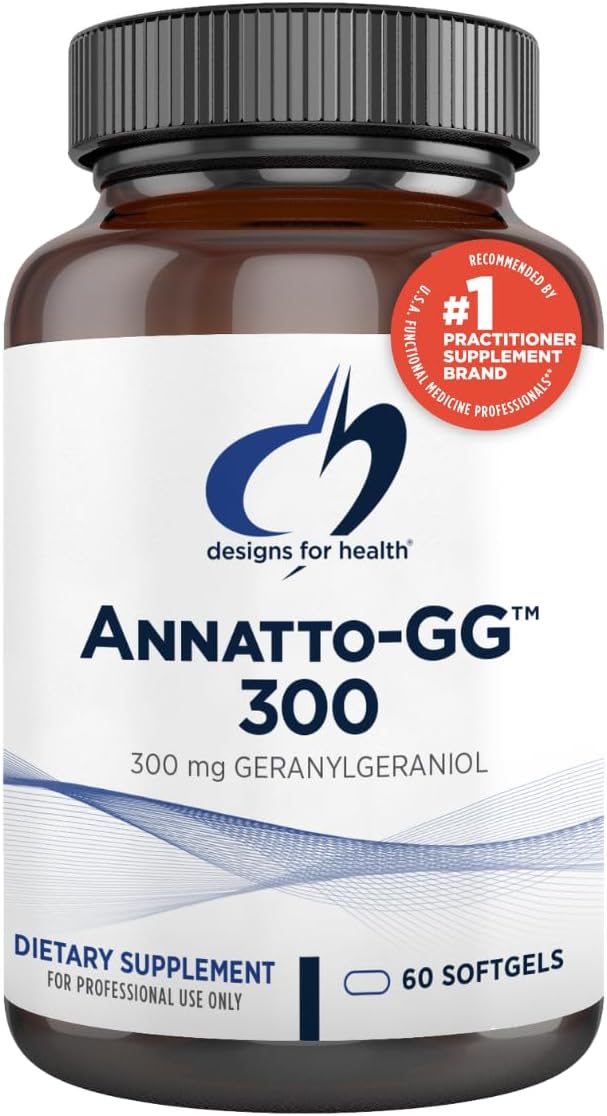 Amazon.com: Designs for Health Annatto-GG 300 - Geranylgeraniol GG ...