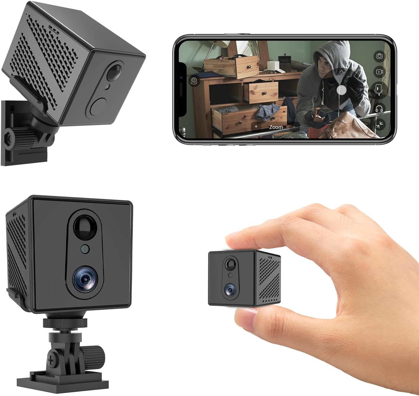 Sim Card Cam GO3G+SP2 2K 3MP 4G Wireless Outdoor P/T Battery Camera