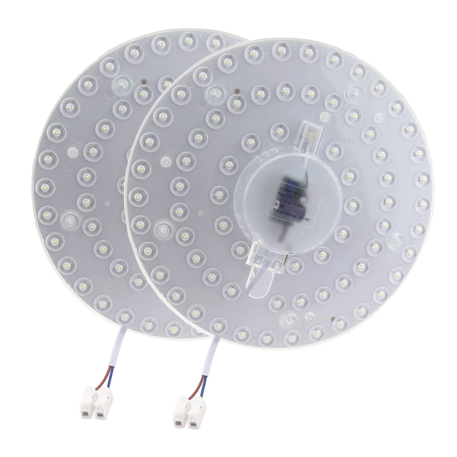 Snapklik.com : Rextin 2packs 9" 24W LED Light Engine,Retrofit Light Kit ...