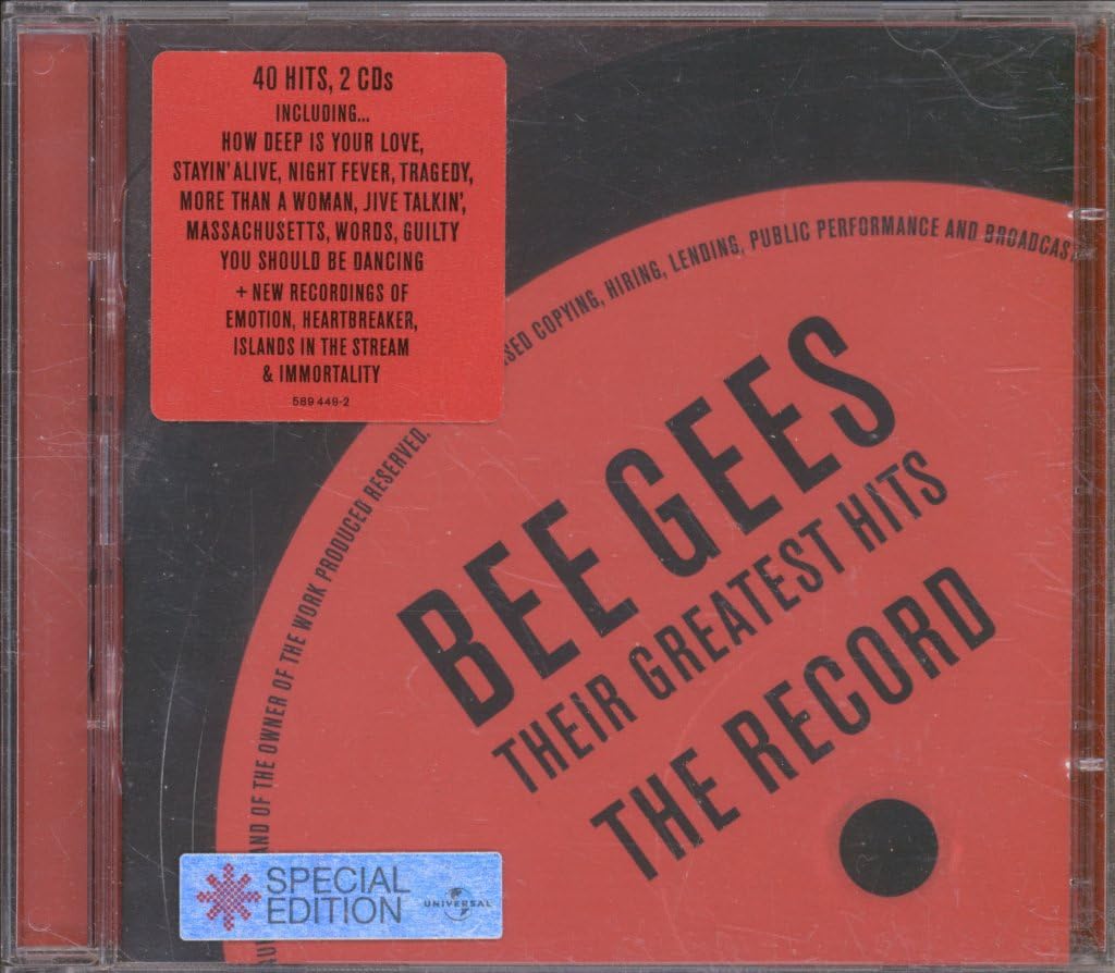Coffret 2 CD Collection Best Of : The Record: Bee Gees, The: Amazon.fr ...