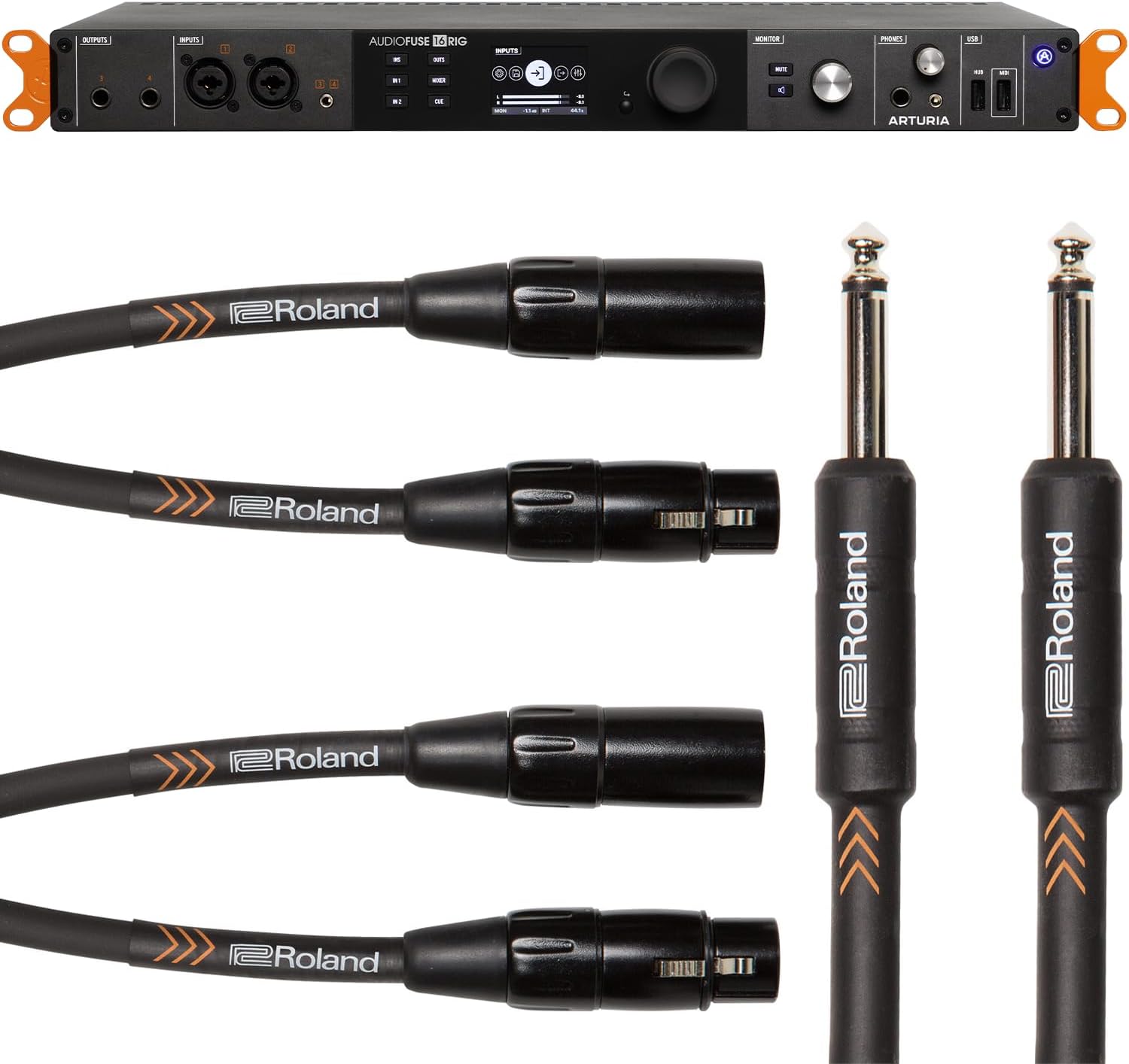 Amazon.com: Arturia AudioFuse 16Rig USB-C Audio Interface Cable Bundle ...