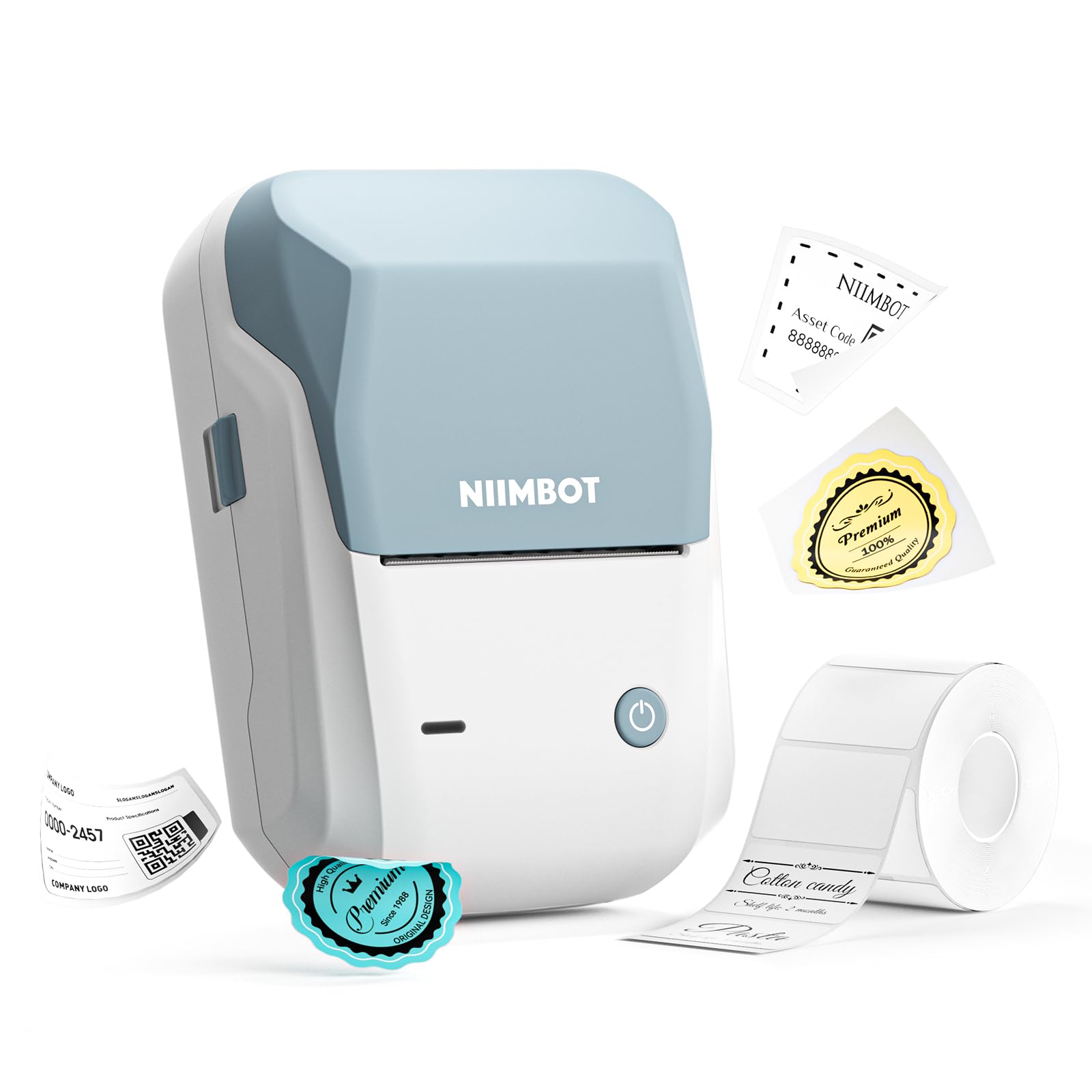 Amazon.com: NIIMBOT B1 Barcode Label Maker, Bluetooth Thermal Label ...