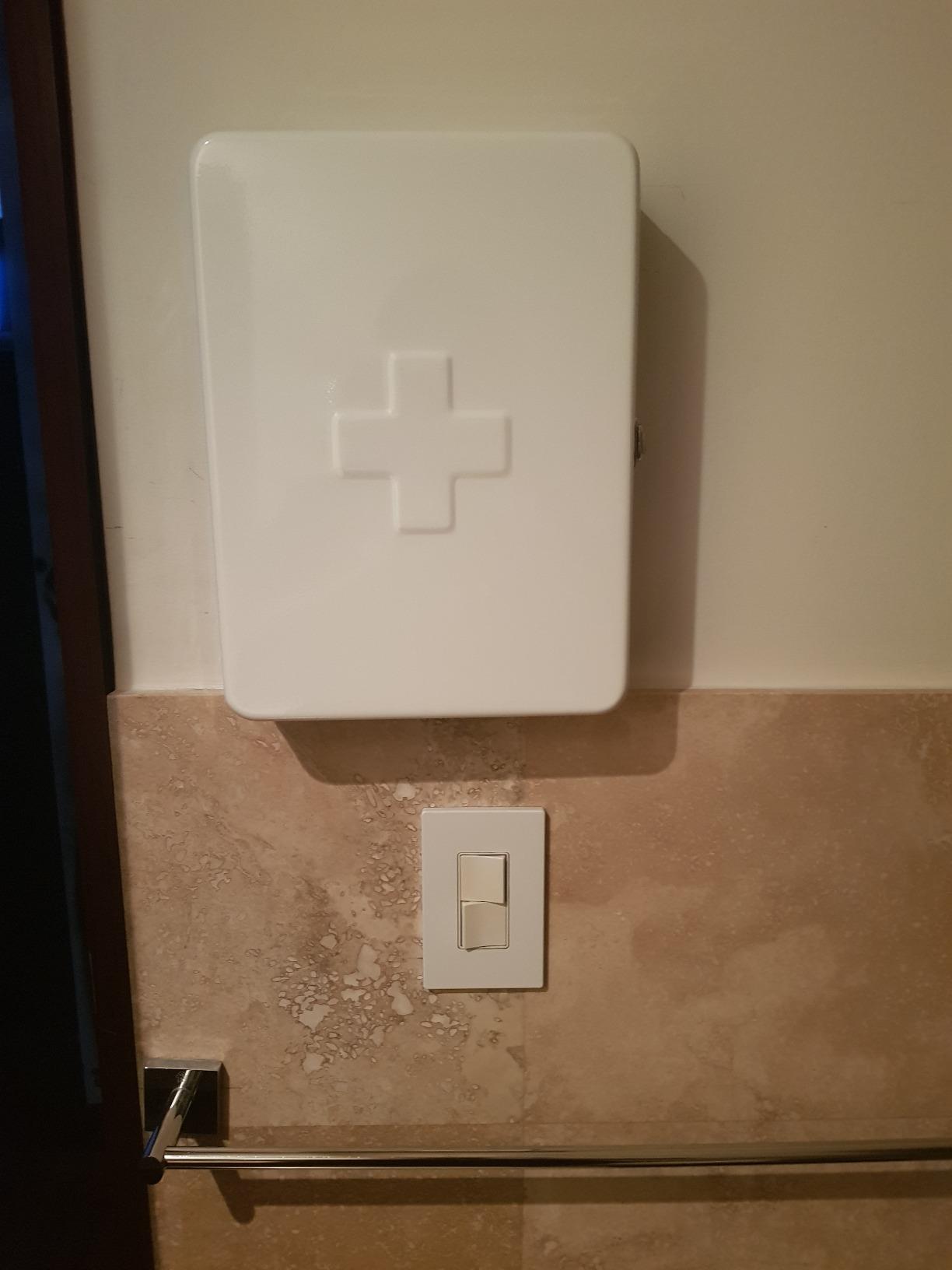 Amazon.com: Kikkerland First Aid Cabinet, White : Health & Household