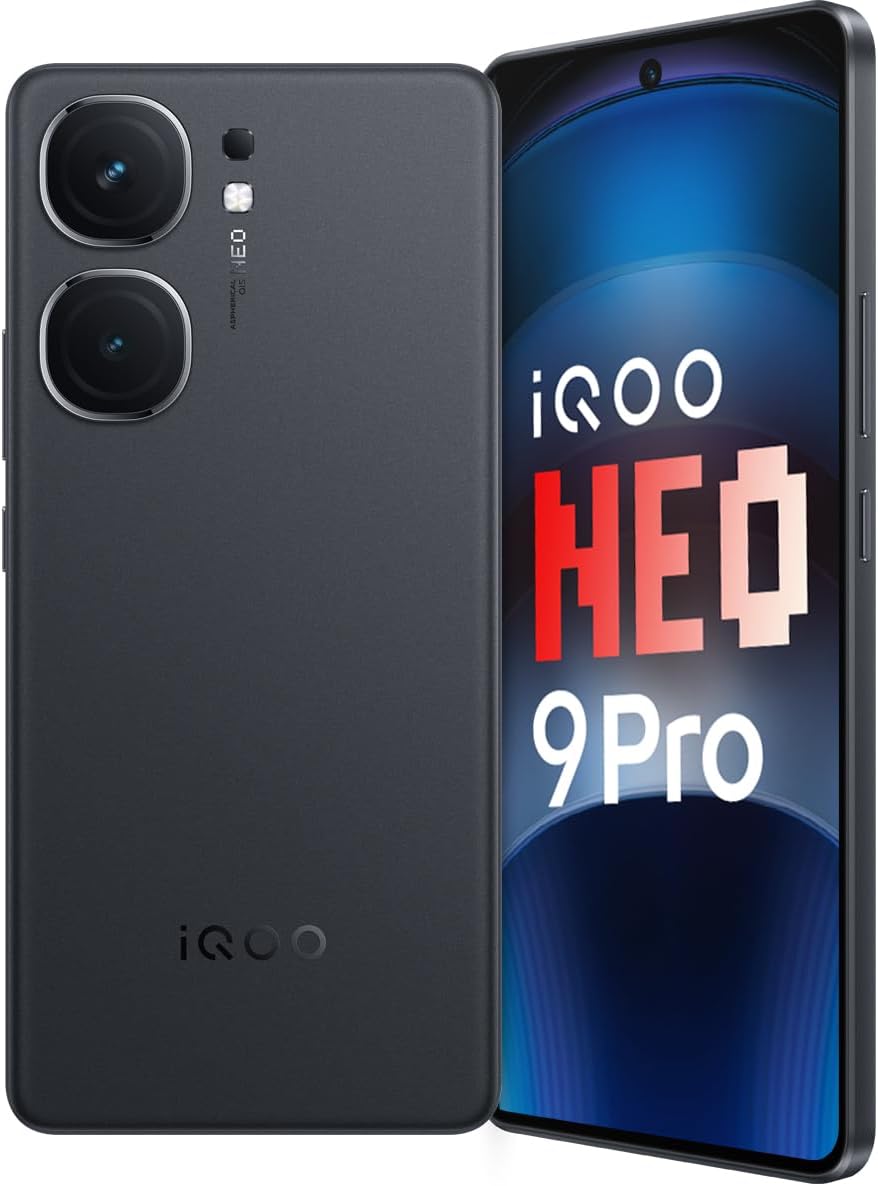 iQOO Neo9 Pro 5G (Conqueror Black, 8GB RAM, 256GB Storage) | Snapdragon ...