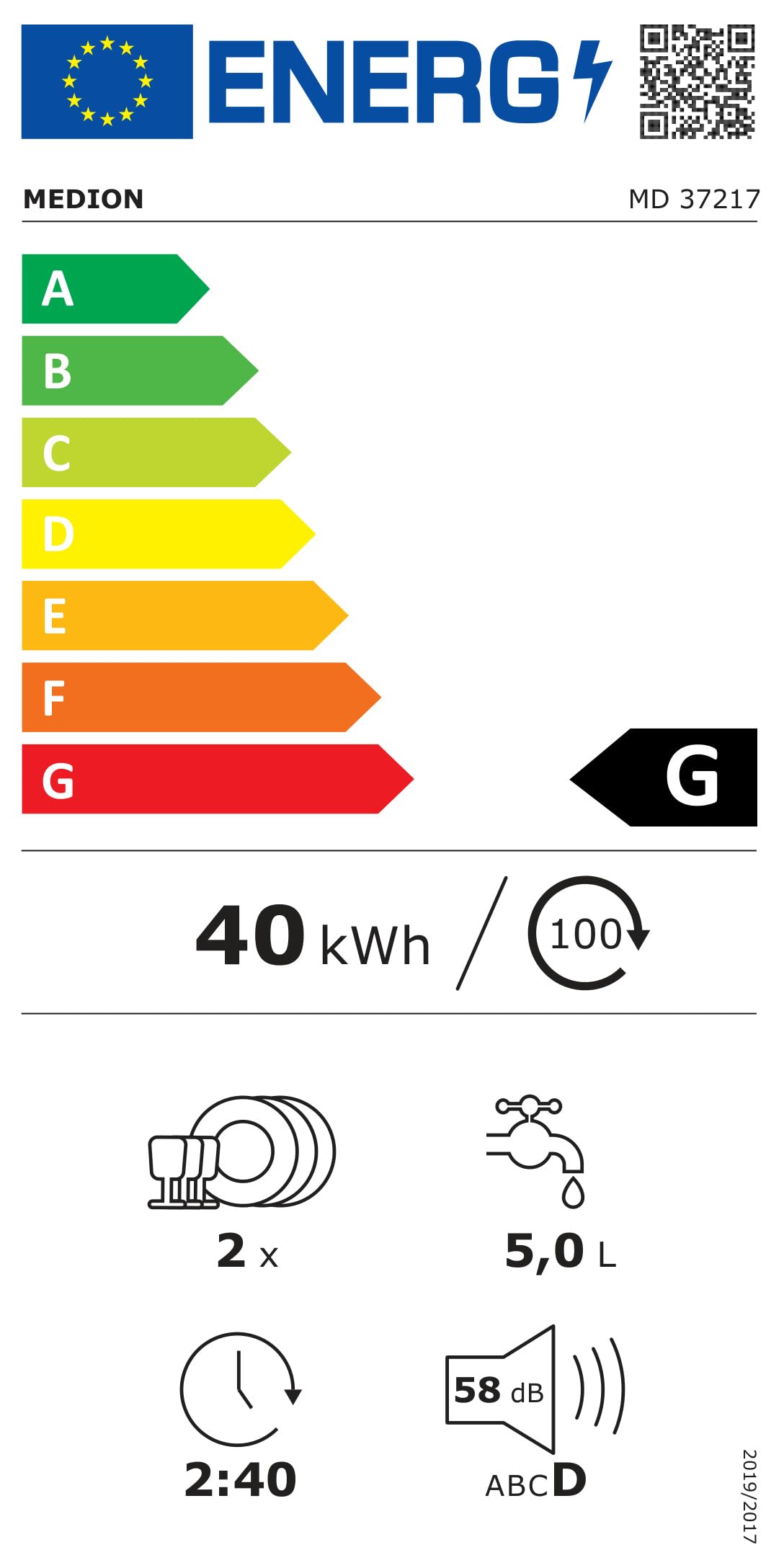 MEDION Mini Afwasmachine, tafelmodel, vaatwasser, 2 couverts, werkt met ...