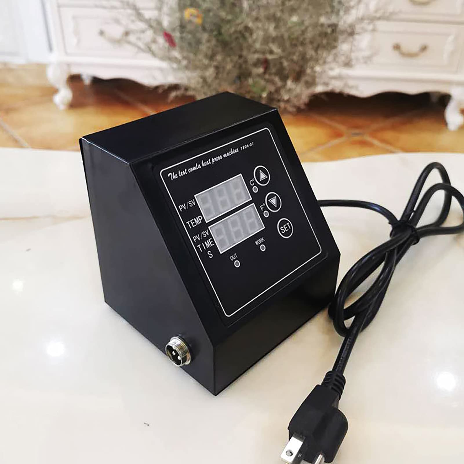 Buy Heat Press Temperature Control Box LED DISPLAY Dual Screen Display ...