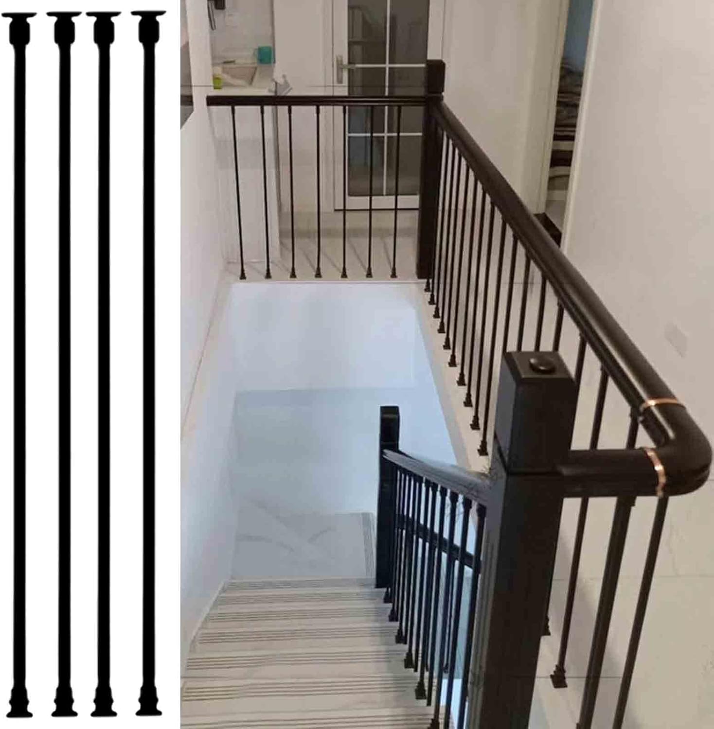 100/110/120/130/140/150 Cm Tall Baluster Spindles for Deckorators ...