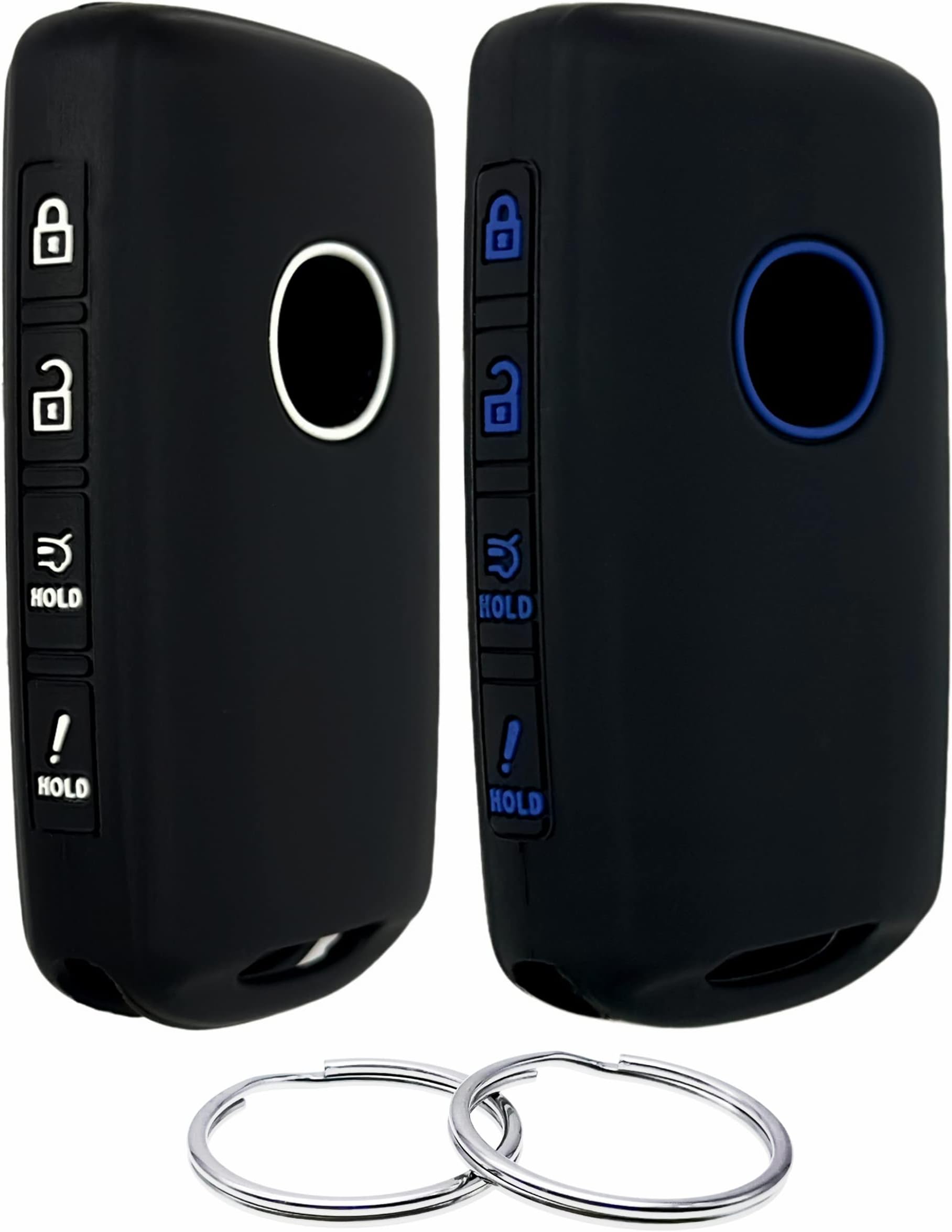 Amazon.com: 2Pcs Smart Key Fob Cover Case Protector Fit for 2021 2020 ...