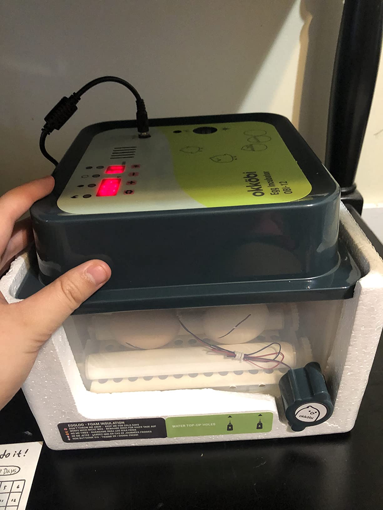 $10/mo - Finance Okköbi OBI-12 Egg Incubator for Hatching Chickens ...