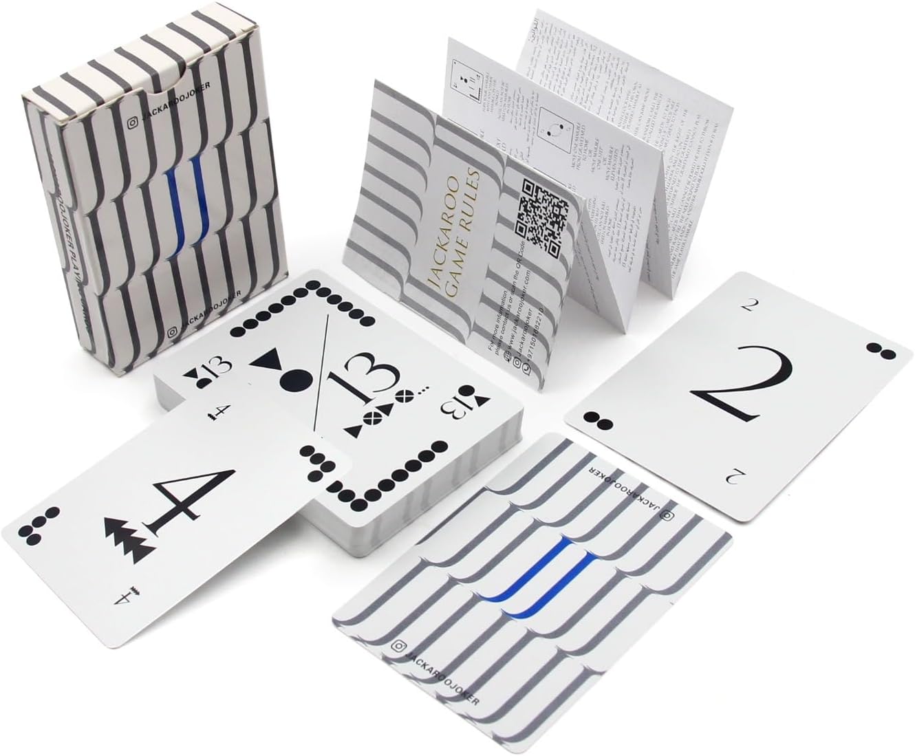 JackarooJoker jackaroo plastic playing Cards (2 Decks): Buy Online at ...