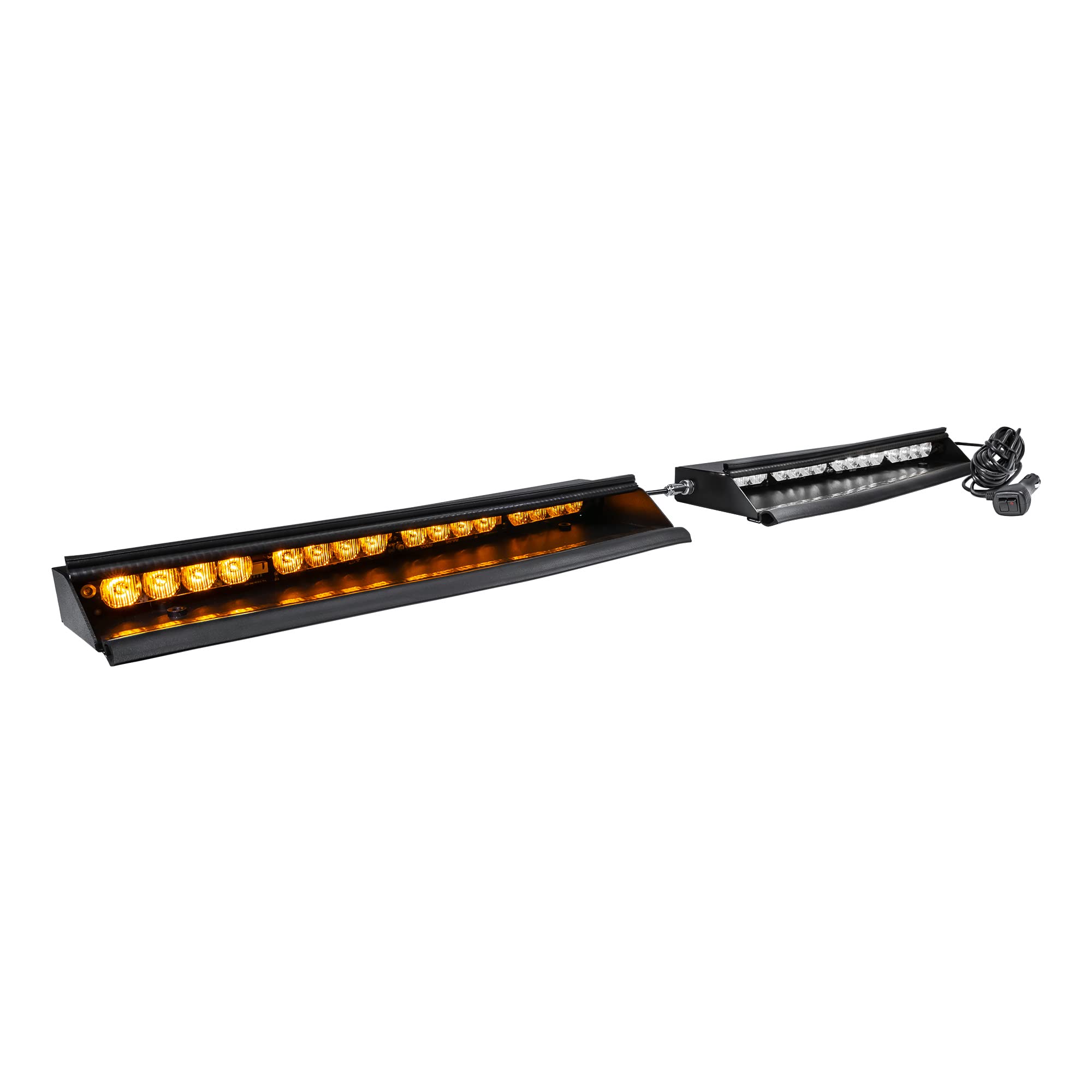Amazon.com: LAMPHUS SolarBlast 32W Amber White LED Flashing Emergency ...
