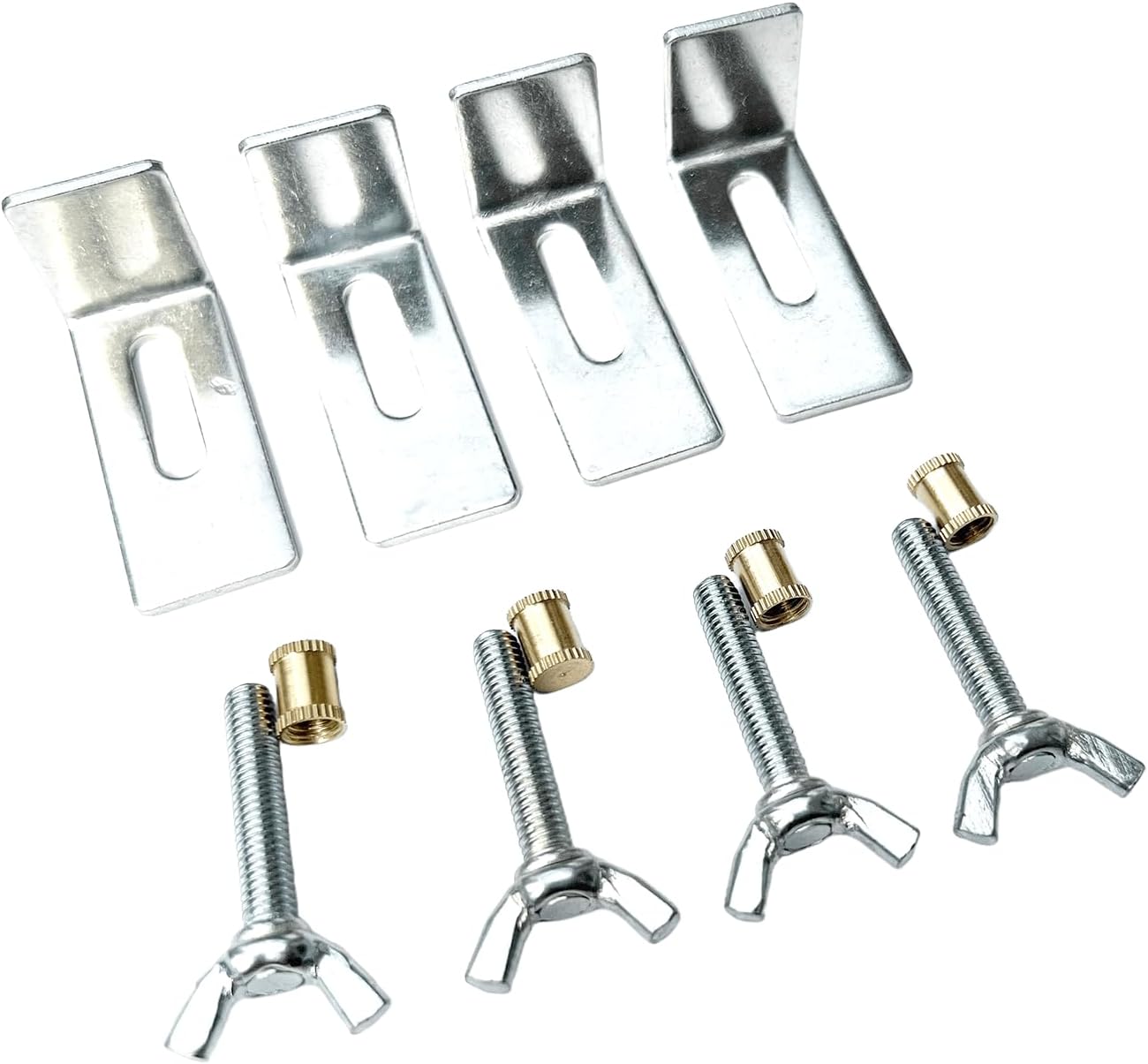 Sink Clips Kit, 4 Pack Undermount Sink Clips, Bathroom Basin Clips ...
