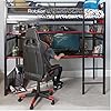 X-Rocker Battlebunk Bunk Bed with Desk, High Sleeper with Desk, Single ...