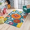 Amazon.com: Well Woven StarBright Daisy Flowers Modern Floral Blue 3'3 ...