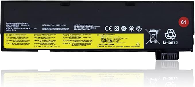 EnyMoke 61 01AV490 Batería para Portátil Compatible con Lenovo ThinkPad ...