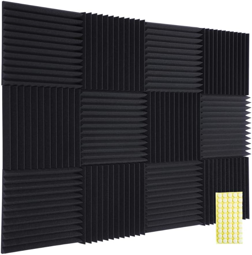 ACUSTICOL KIT 20 PANELES ACUSTICOS ESPUMA ACUSTICA 30X30x5cm AUDIO ...