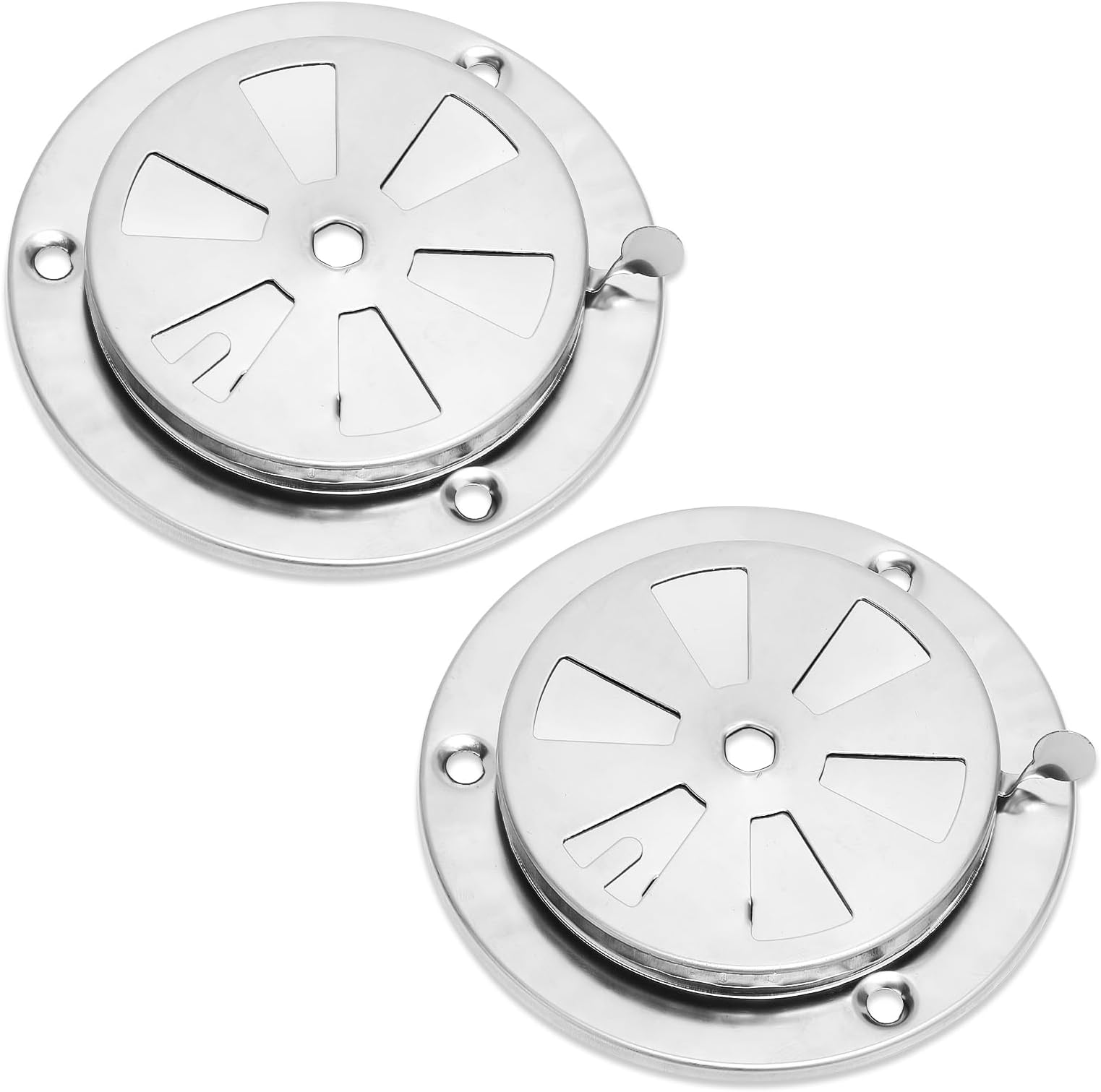 Amazon.com : 2" Teardrop Flanged Exhaust Vent Damper for UDS 16 30 55 ...