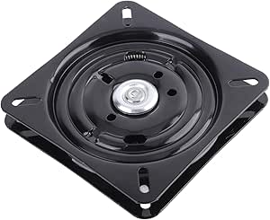 Amazon.com: WGFOIP Bar Stool Swivel Plate, 7in, Black, WGFOIPpwbui3nx56 ...