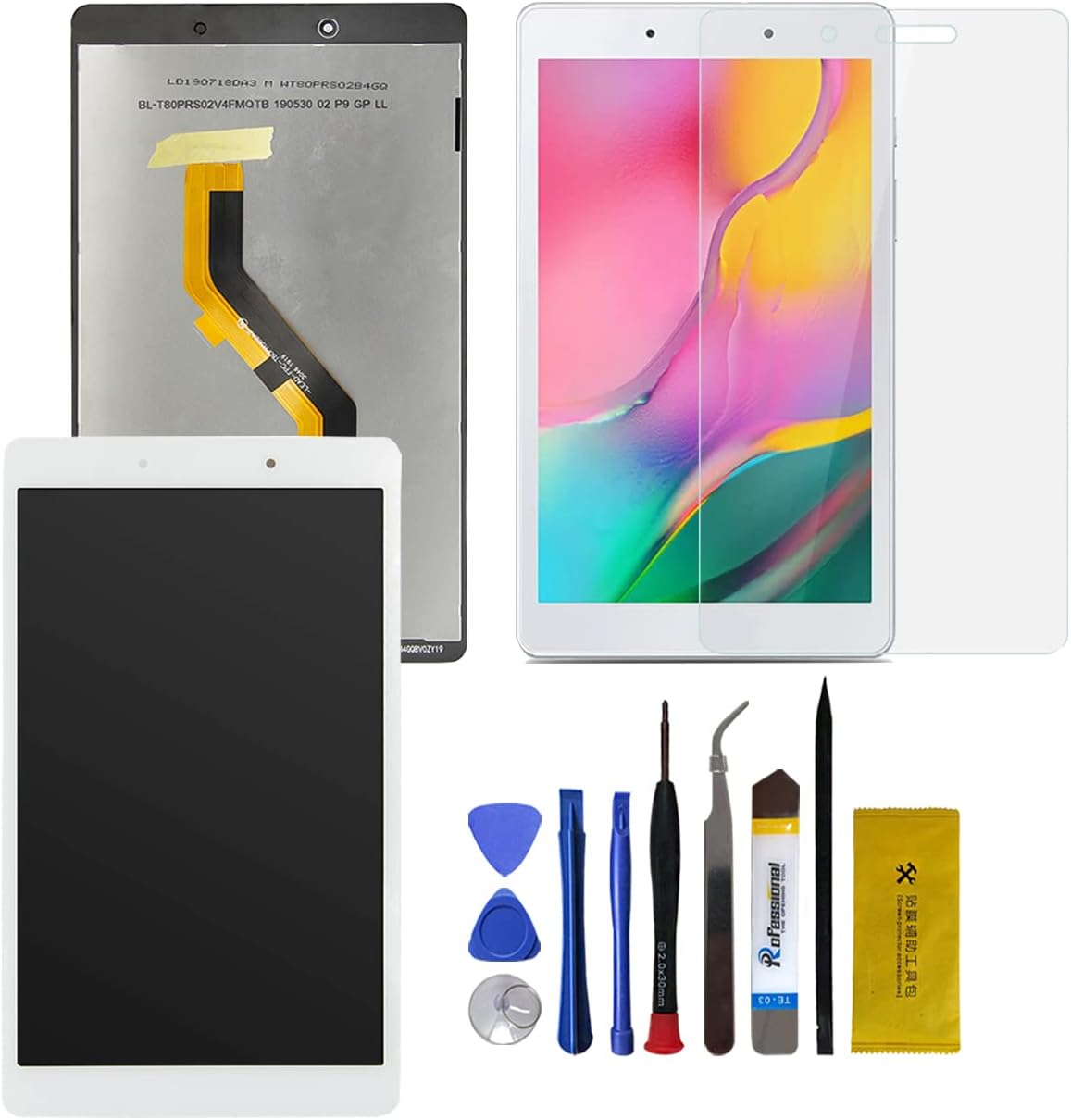 Amazon.com: Screen Replacement for Samsung Galaxy Tab A 8.0 2019 T290 ...