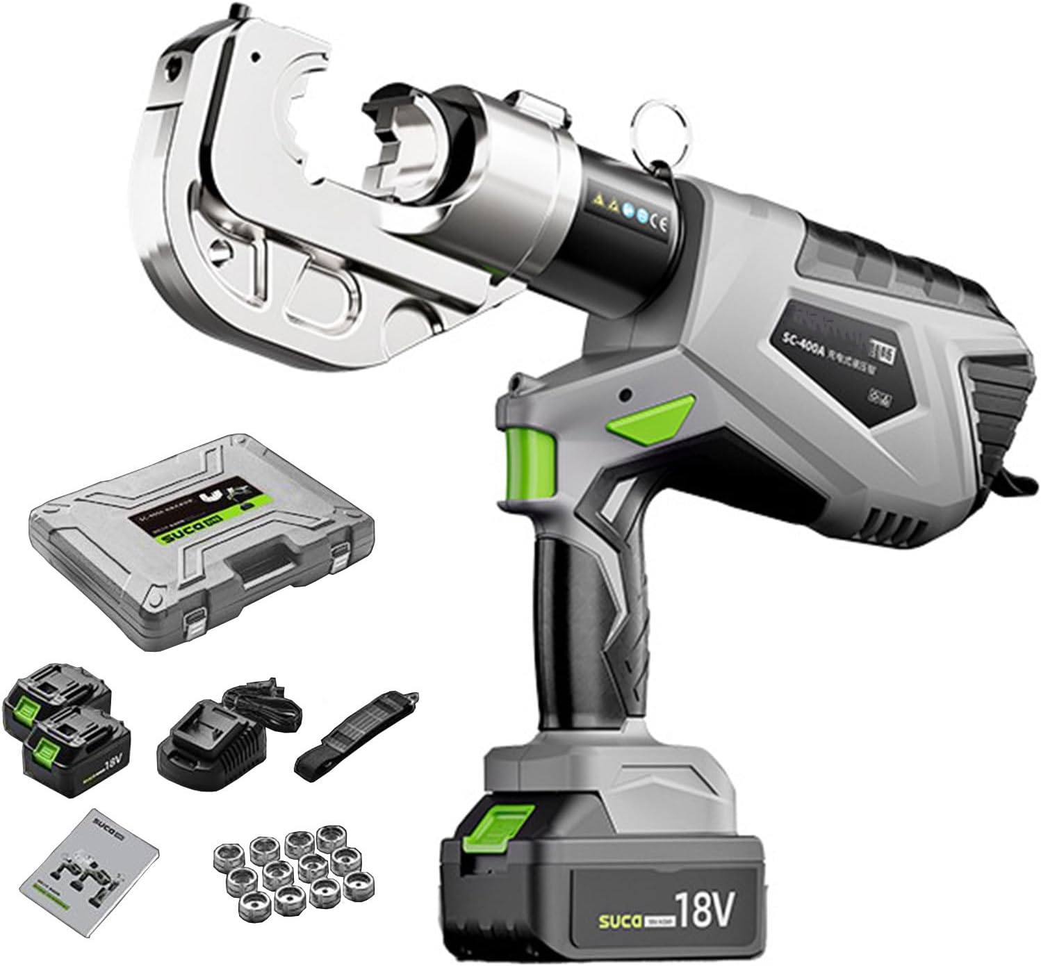 Automatic Hydraulic Wire Crimping Tool, for Copper Aluminum Terminals ...