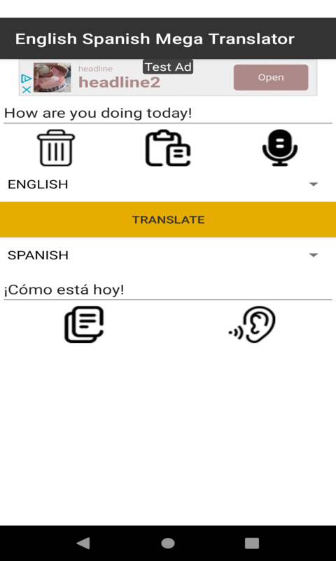 ENGLISH to SPANISH MEGA Translator - App on Amazon Appstore