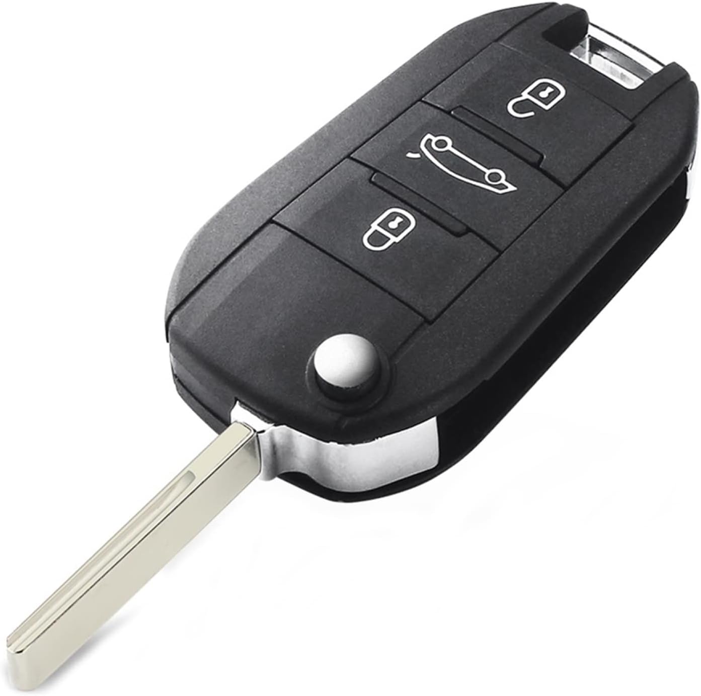 Amazon.com: Remote Control Car Key Case Car Key Case, for Peugeot 508 ...