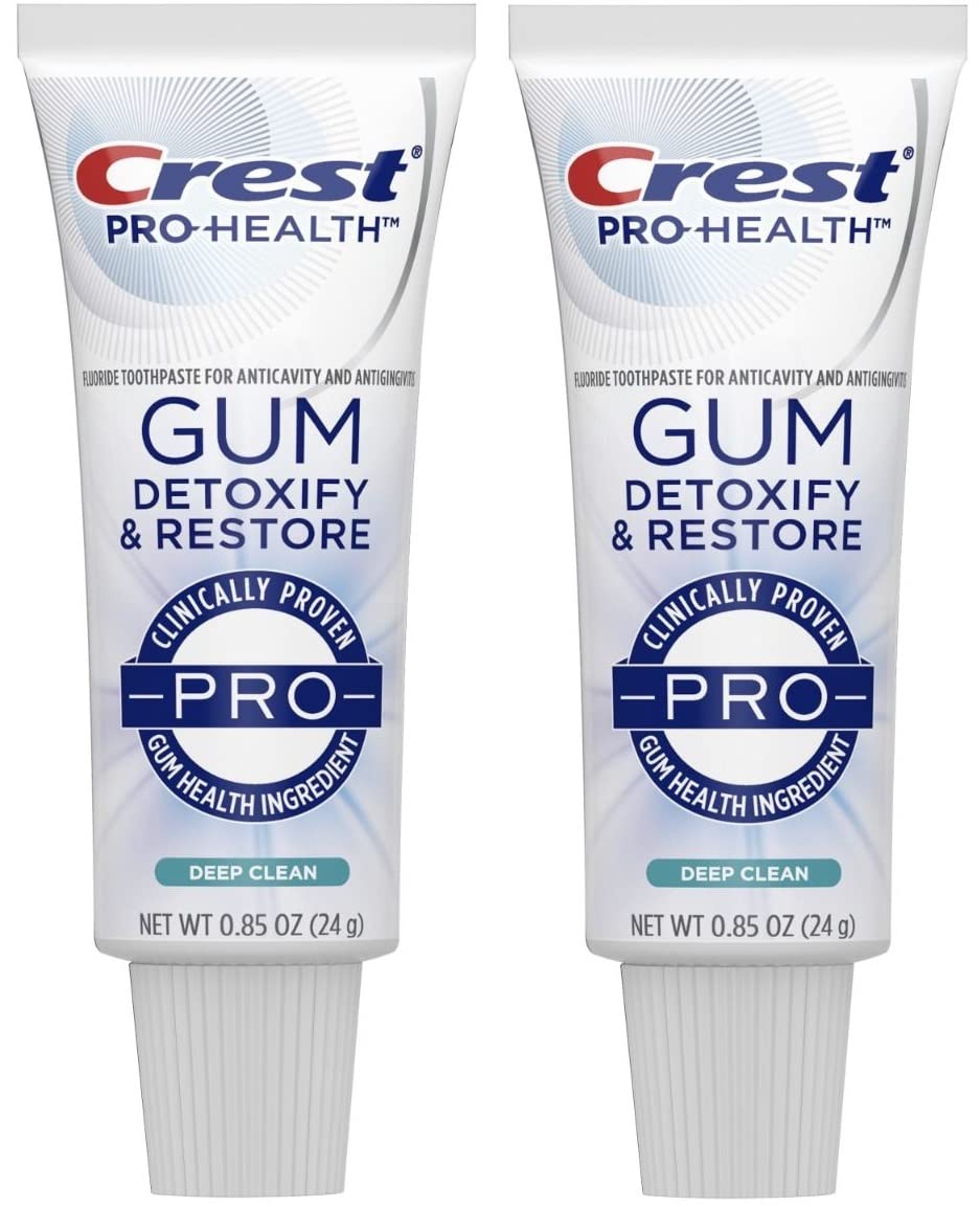 Amazon.com : Crest Gum Detoxify & Restore PRO Toothpaste, Deep Cleean 0 ...