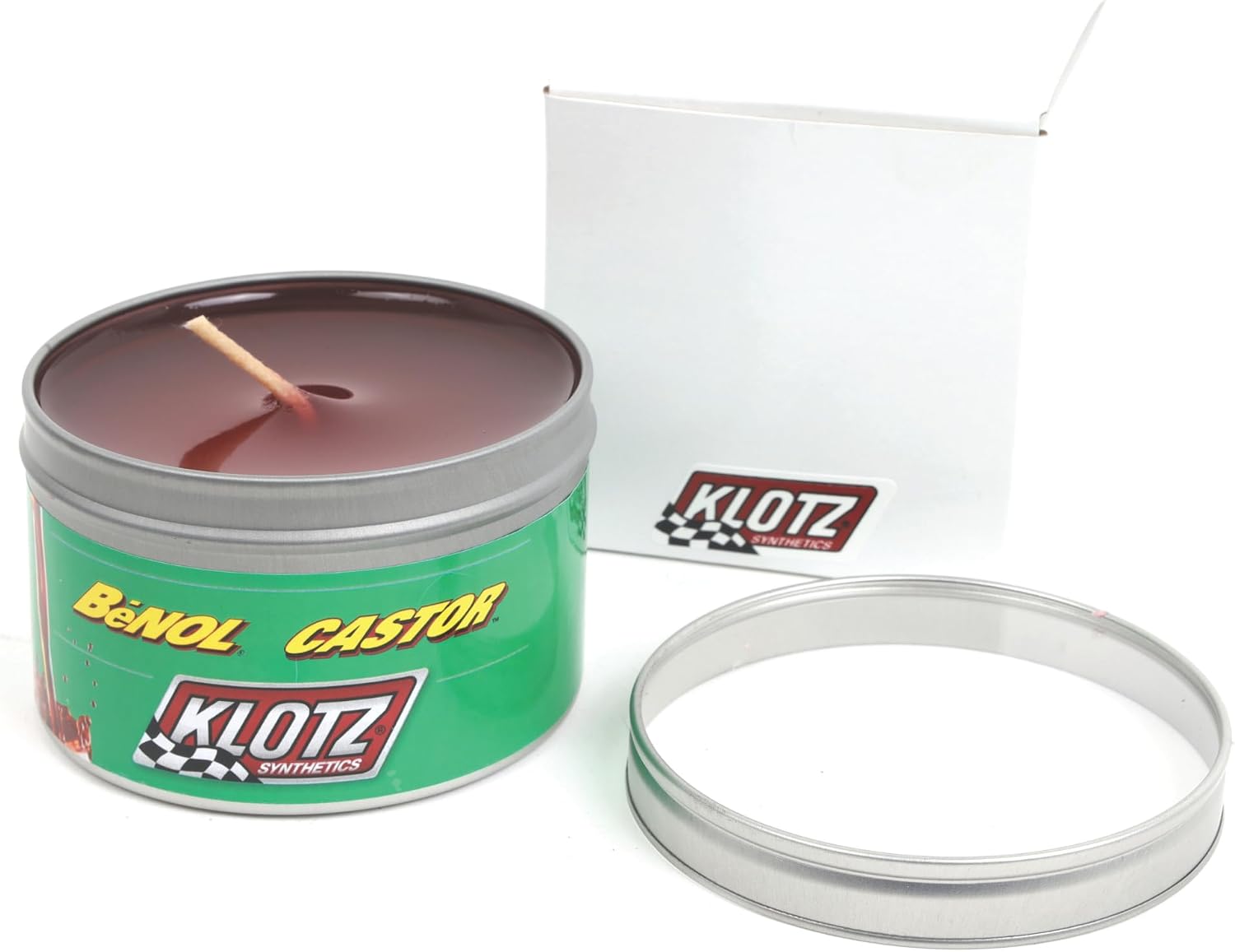 Amazon.com: Klotz Race-Scented Candle with BeNol Caster Oil Scent - 1 ...